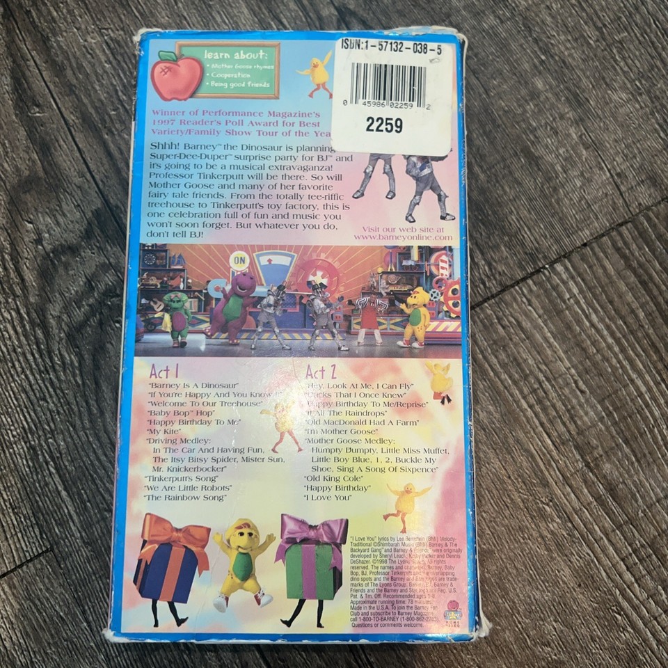 Barney - Barneys Big Surprise (VHS, 2006) E3 45986020239| eBay
