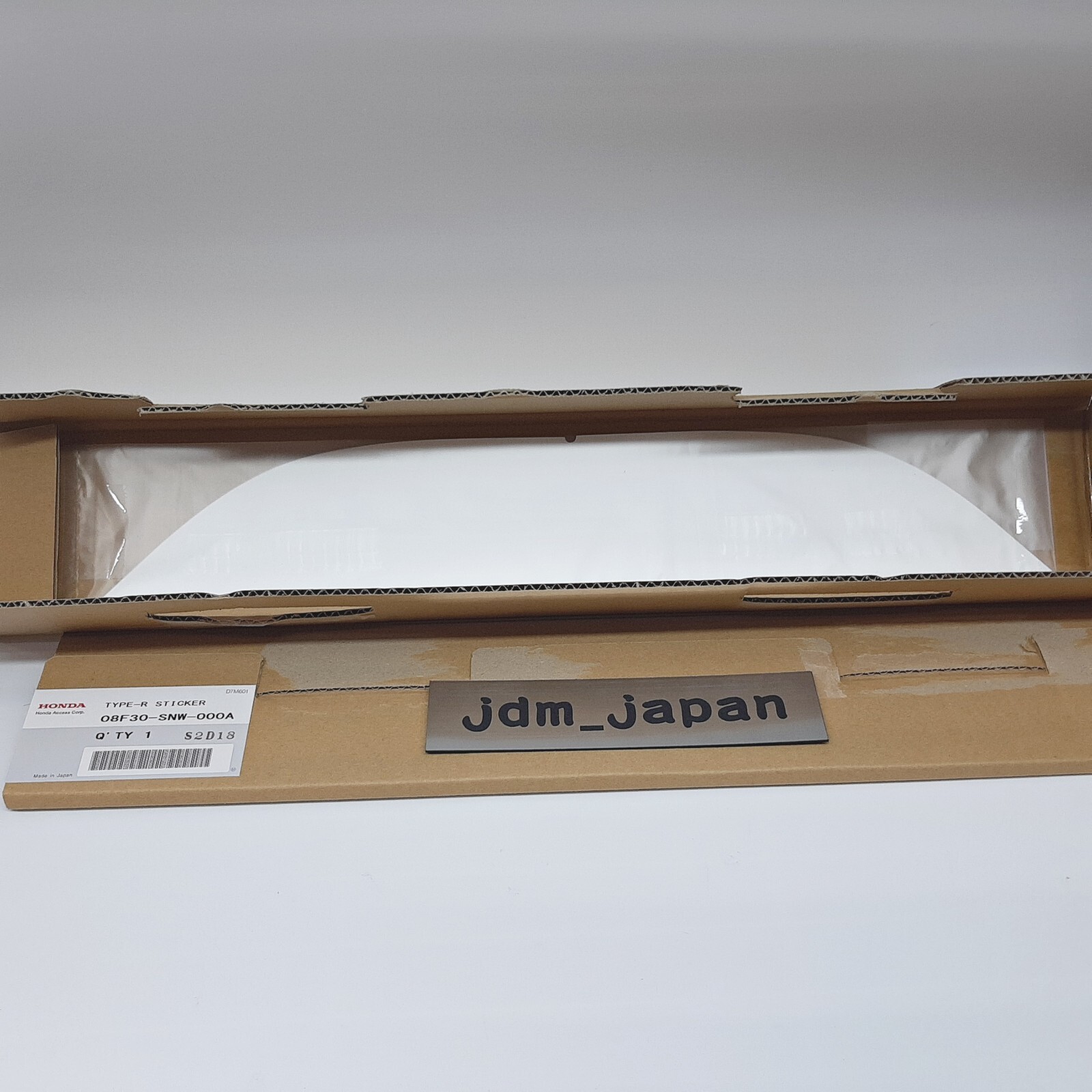 Honda Genuine CIVIC FD2 FK8 Type-R Side Sricker Decal For 08F30-SNW ...