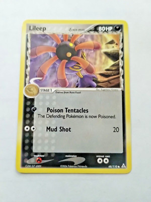 Pokémon TCG Lileep EX Holon Phantoms 68 Regular Common - Uncirculated ...