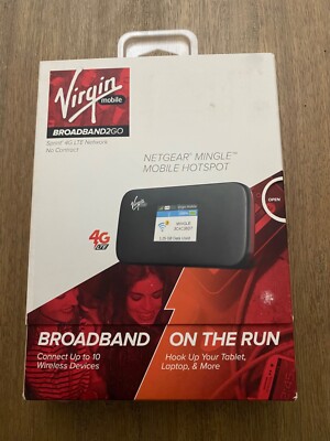 Netgear Mingle Mobile WiFi Hotspot (Virgin Mobile) New Sealed 4G LTE ...