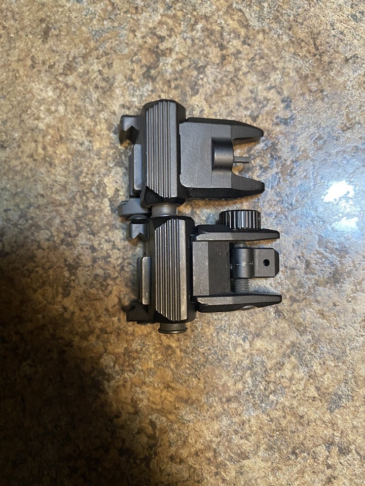 Springfield Armory Low Profile Flip-up BUIS Sight Set Folding Iron ...