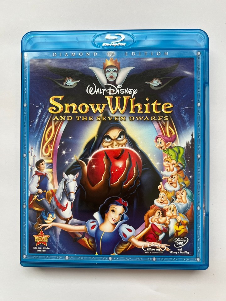 *Like NEW* Snow White and the Seven Dwarfs (2009) [Blu-ray + DVD ...