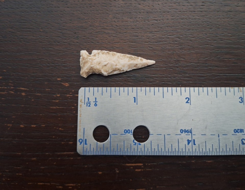 Authentic Native American Arrowhead Collection (18) Stone Points Estate ...