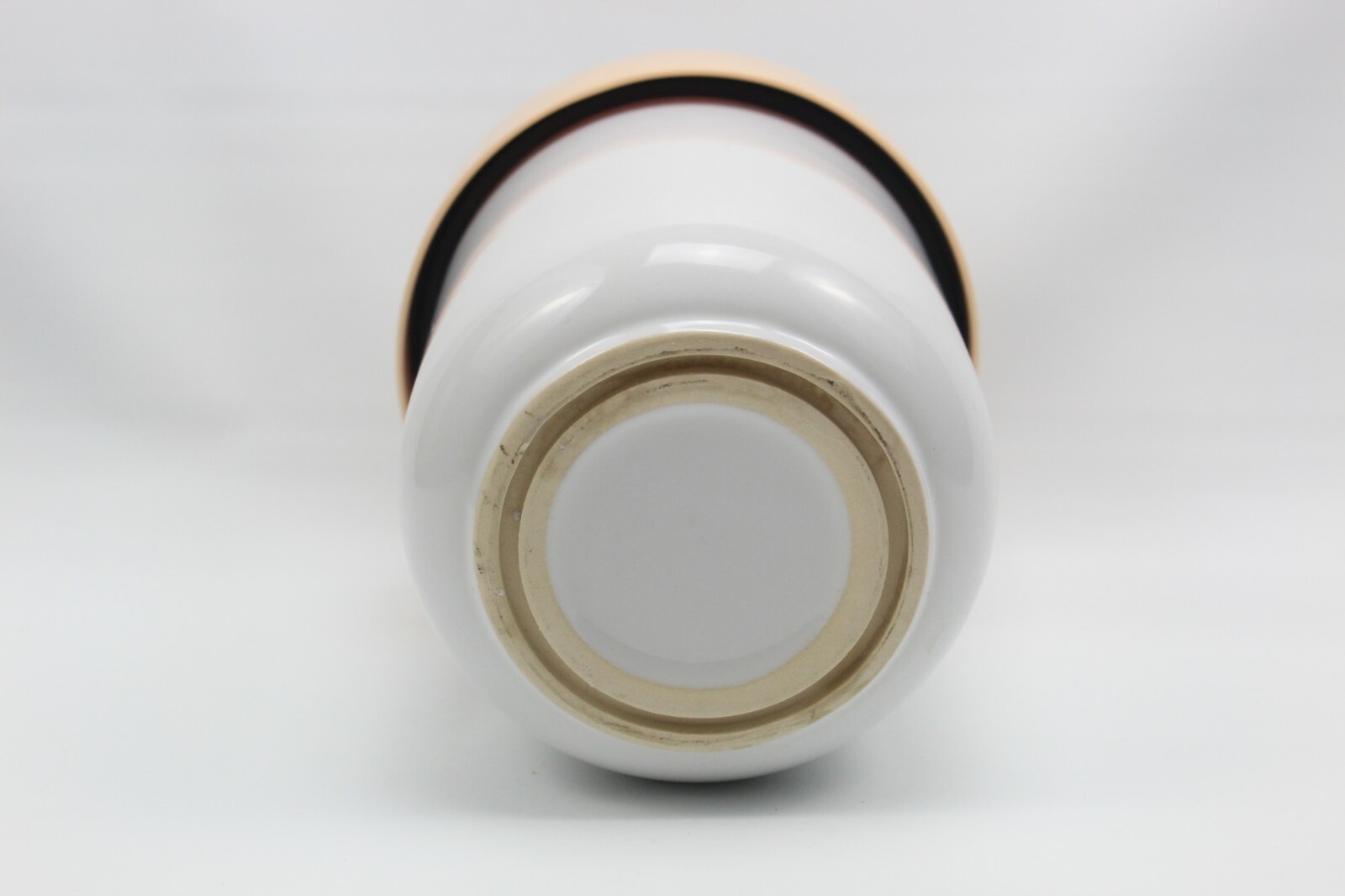 KitchenAid Ceramic Kitchen Utensil Holder With Divider. White And Beige ...