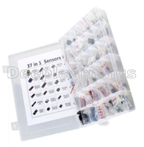 Ultimate 37 In 1 Sensor Modules Kit For Arduino And Mcu Education User Free Case Ebay
