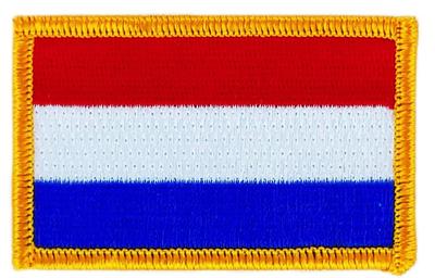 Patch embroidered Patch Flag HOLLAND COUNTRY DOWN Dutch Fusible Coat of ...