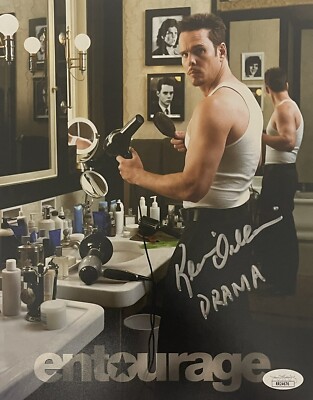KEVIN DILLON SIGNED 8X10 ENTOURAGE JOHNNY DRAMA PHOTO JSA COA JOHNNY ...