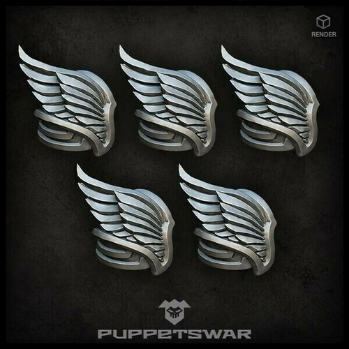 Puppets War H.I. Wing Shoulder Pads (right) New | eBay