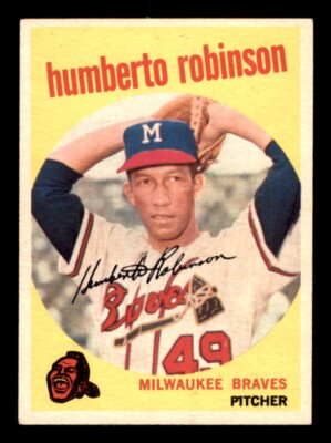1959 Topps Baseball #366 Humberto Robinson EX *e1 | eBay