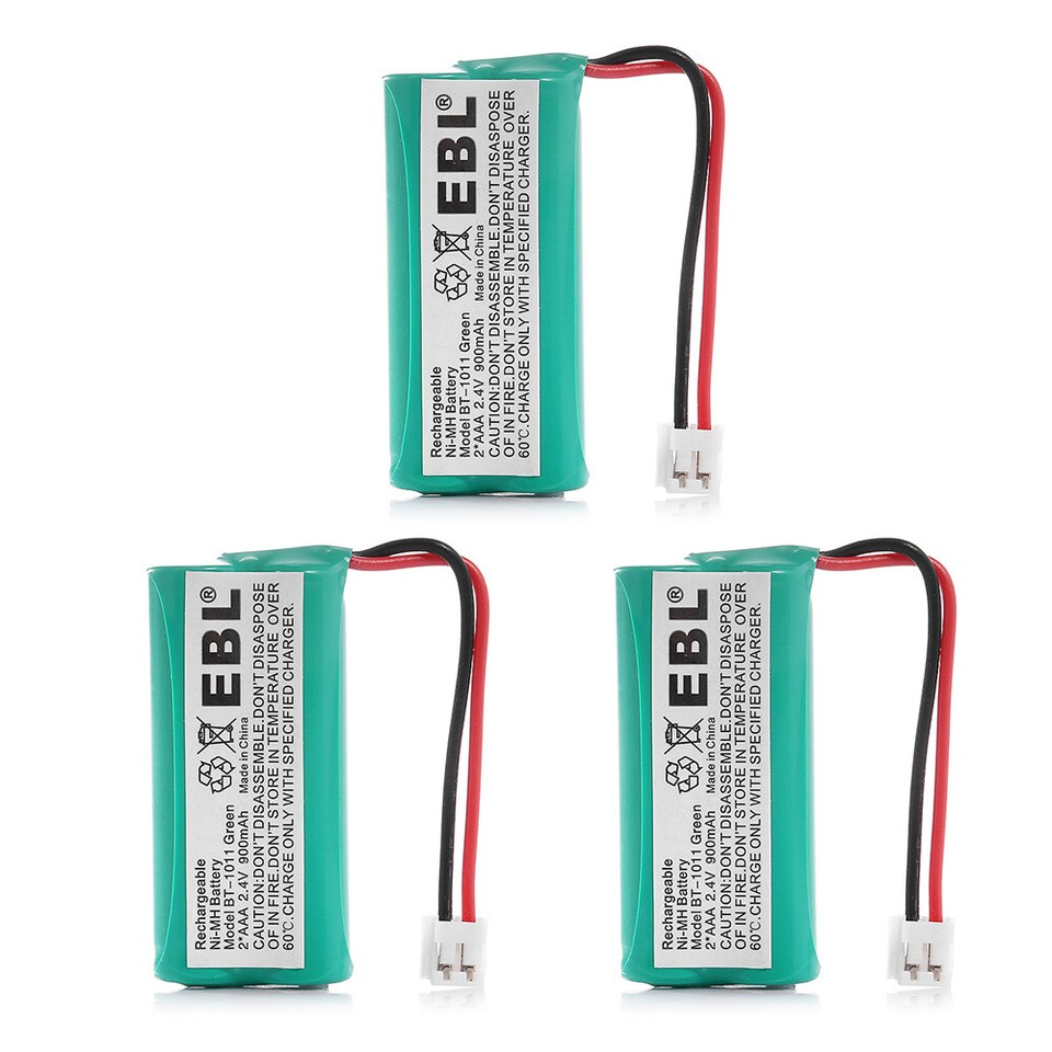 BT-1011 Battery For AT&T BT-1018 BT18433 BT28433 BT-101 Cordless Phone ...