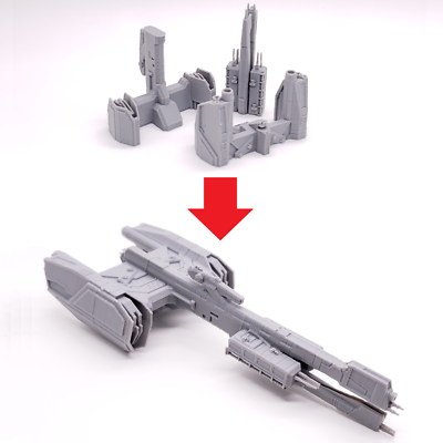 Unsc Frigate 3d Printed Unsc Frigate" 3D Models To Print Yeggi