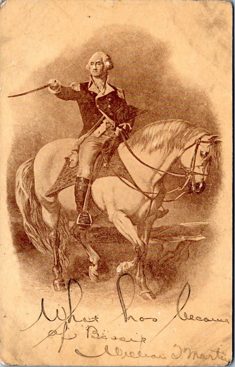 General George Washington On Horse