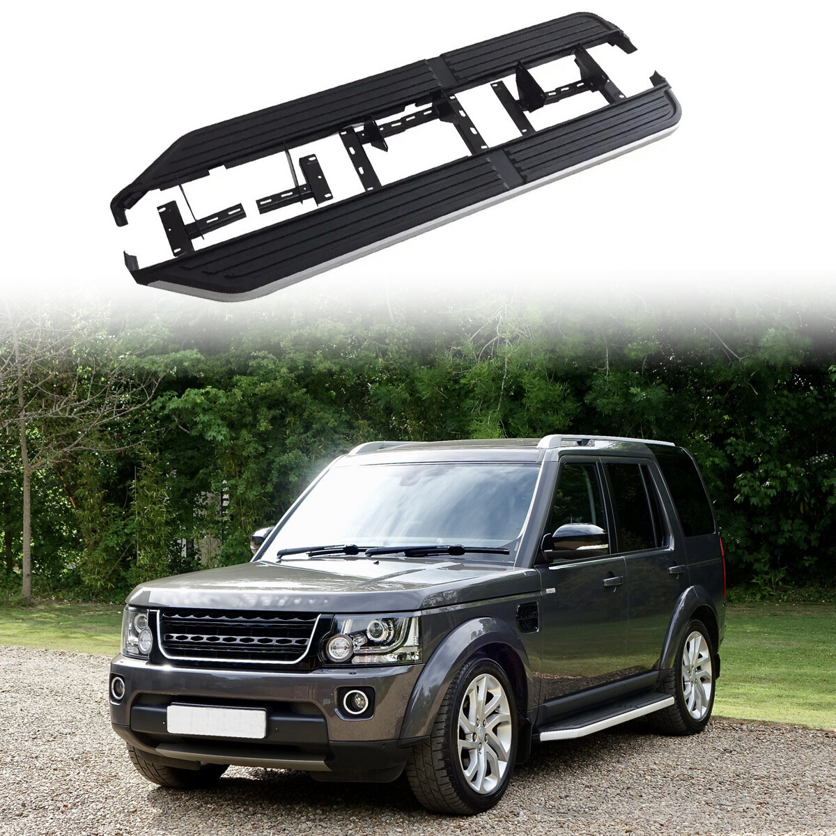 Running Boards Side Steps For Land Rover Discovery 3 4 LR3 LR4 2004 ...