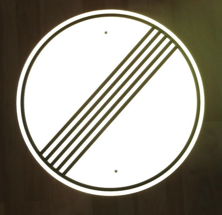 Autobahn Speed Limit Sign