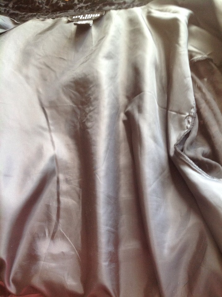 Anne Carson Woman Tunic Shirt Plus Size 3X Velvet Paisley Designer ...