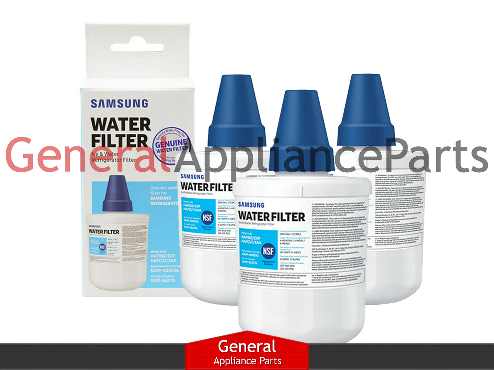 OEM Samsung Genuine Refrigerator Water Filter DA29-00003G AP4444333 - 3 ...