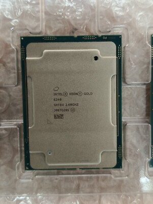 Intel Xeon Gold 6240 CPU 18-C/ 36-T 2.6GHz, DDR4 Processor (SRF8X) | eBay