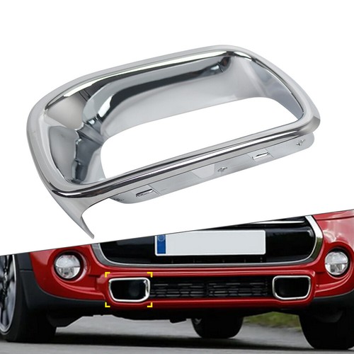 Chrome Right Front Bumper Air Duct Frame Cover For Mini F55 F56 F57 ...