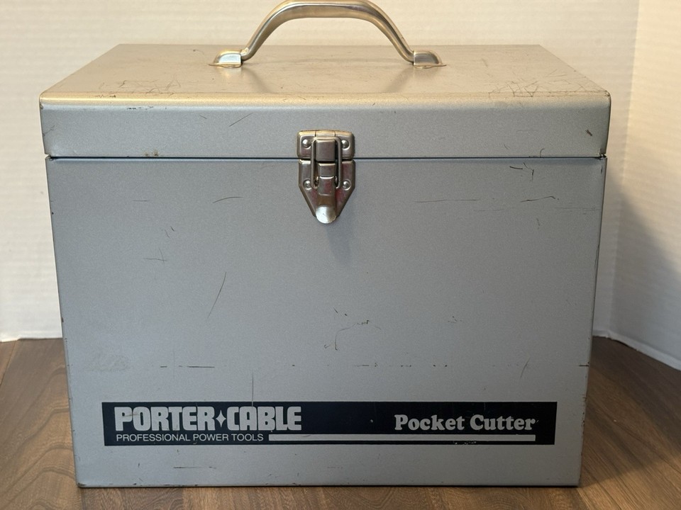 Porter Cable 550 Pocket Hole Cutter W/ CASE & Manual | eBay