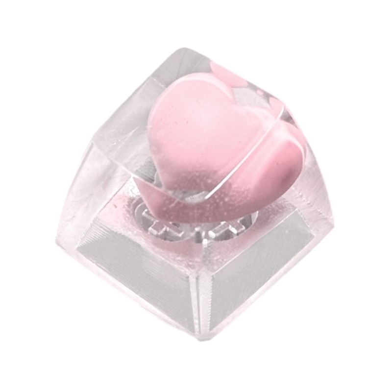 Creative Heart Keycap for Mechanical Keyboards SA Height For Crossed ...