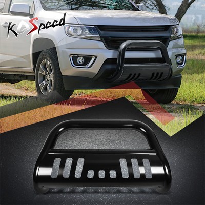 3" Bull Bar Push Front Bumper Grille Guard for 15-17 Colorado/Canyon ...