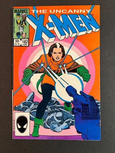 Uncanny X-Men #182 Signed by J.Romita, Jr, & J. Shooter Marvel Comics ...