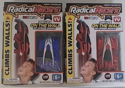 Radical Racers USB Charger Stunt Race Car Rechargeable CLIMBS WALLS! | eBay