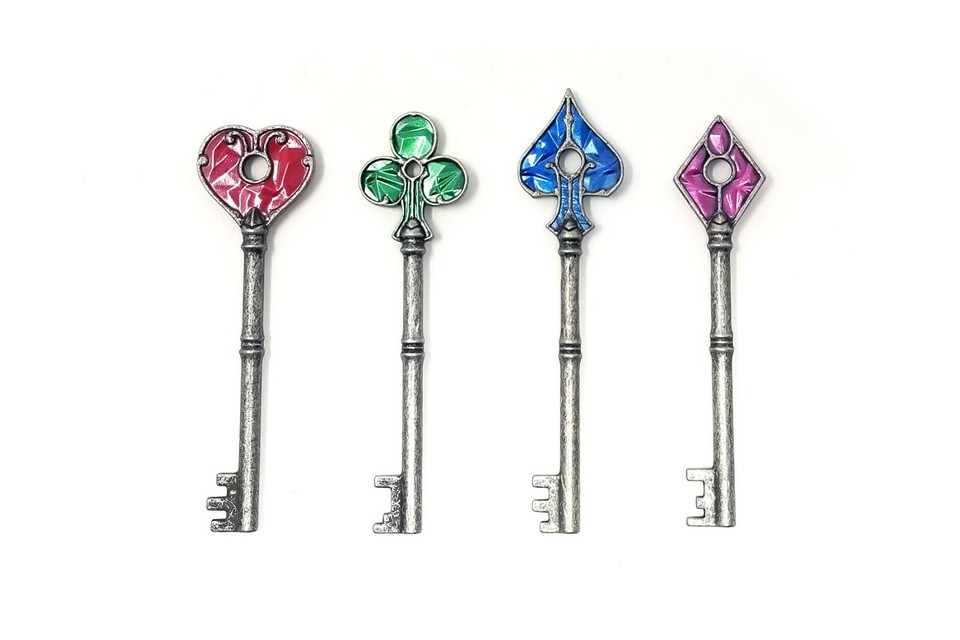Resident Evil 2 (Remake) Precinct Keys Prop Replicas - Made from Metal ...