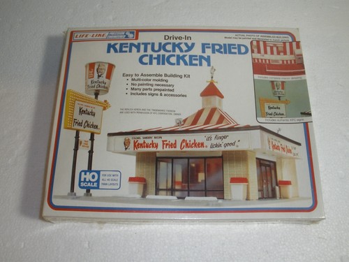 Kentucky Fried Chicken HO building kit Factory Sealed | eBay