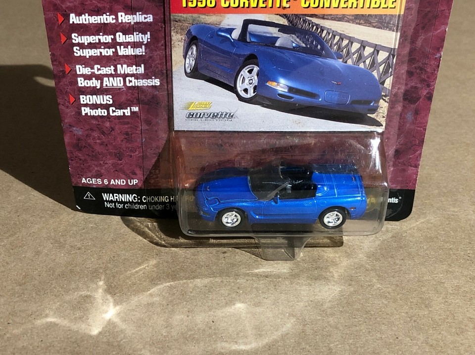 1998 Corvette Convertible Johnny Lightning Corvette Collection model ...