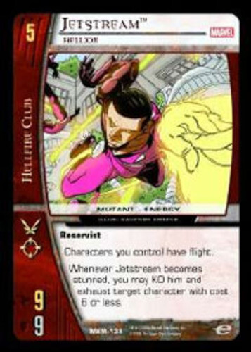 VS System: Jetstream, Hellion [Played] Marvel X-Men TCG CCG Classic ...