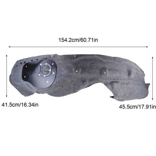 Fender Liner Splash Shield Front Right RH For Jeep Grand Cherokee SRT ...