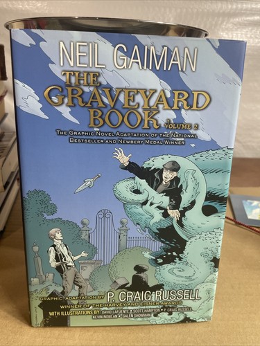 The Graveyard Book Volume 2 by Gaiman, Neil, Russell, P. Craig Unread ...