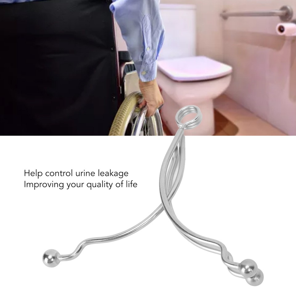 Man Urinary Incontinence Clamp Stainless Steel Leakage Proof ...