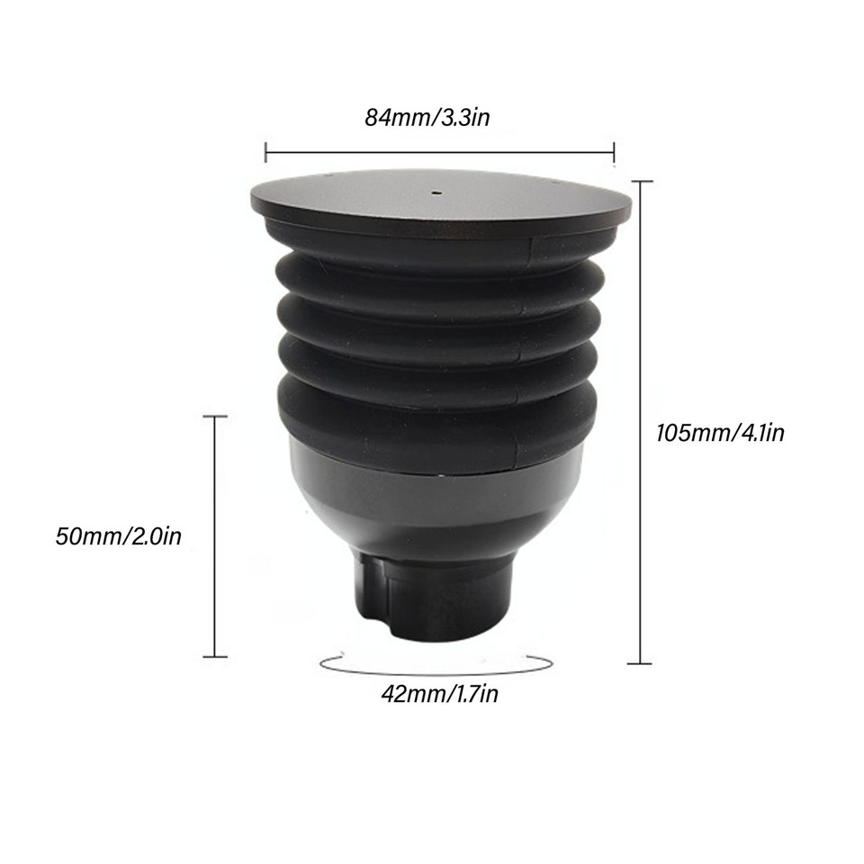 Single Dose Hopper Bellow ABS Silicone Coffee Blowing Bean Bin Coffee ...
