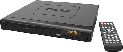 Lenoxx Compact DVD Player for Dvds, Cds & MP3 Files via USB Input ...