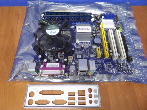 FOXCONN G41MXE / G41MXE-K SERIES MOTHERBOARD COMBO INTEL C2D E7500 2 ...