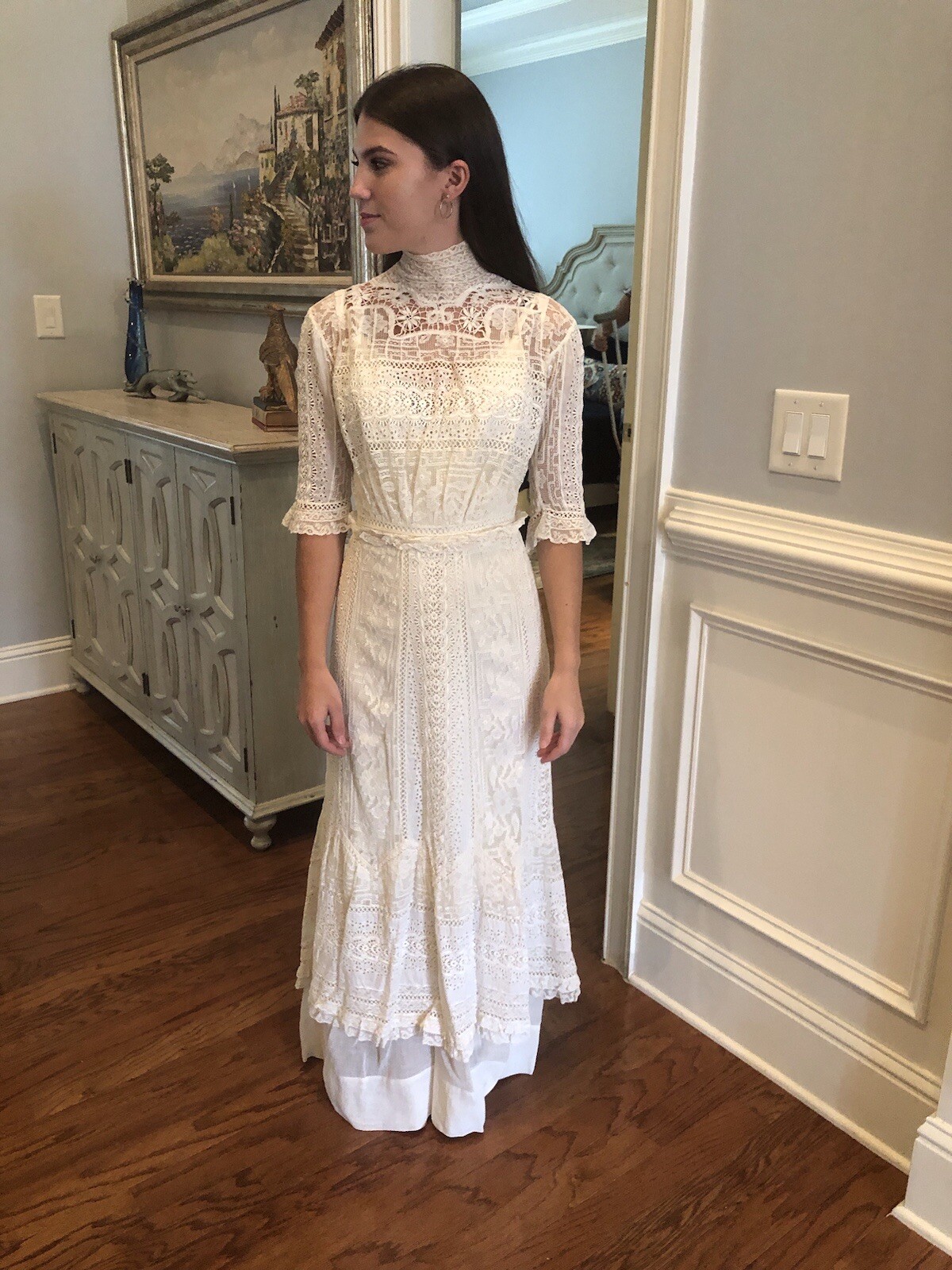 Beautiful Antique 1900’s Victorian Edwardian crochet … - Gem