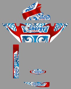 ENERGY STYLE ROTAX RADIATOR STICKER KIT - KARTING | eBay
