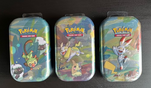 Pokemon TCG Galar Pals Evolving Skies C22 Mini Tin - LOT OF (3) | eBay