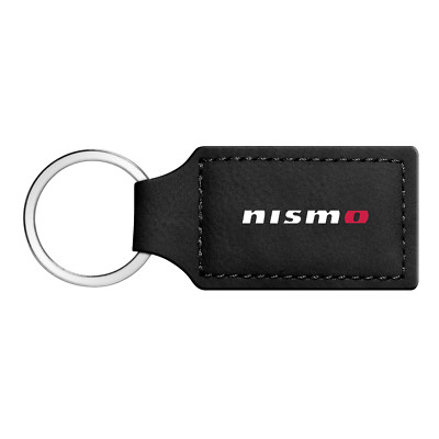 for Nissan NISMO Rectangular Black Leather Key Chain Key-Ring | eBay