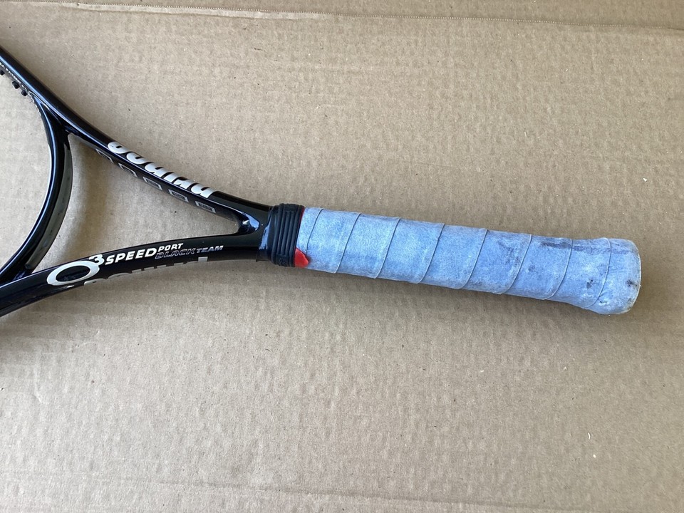 PRINCE O3 RED MIDPLUS TENNIS RACKET - 4 1/4" GRIP - 105 sq. in. - MINT ...