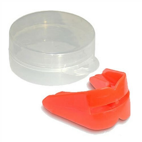 ADULT RED DOUBLE GUM SHIELD MOUTH GUARD BOIL AND BITE + | eBay UK