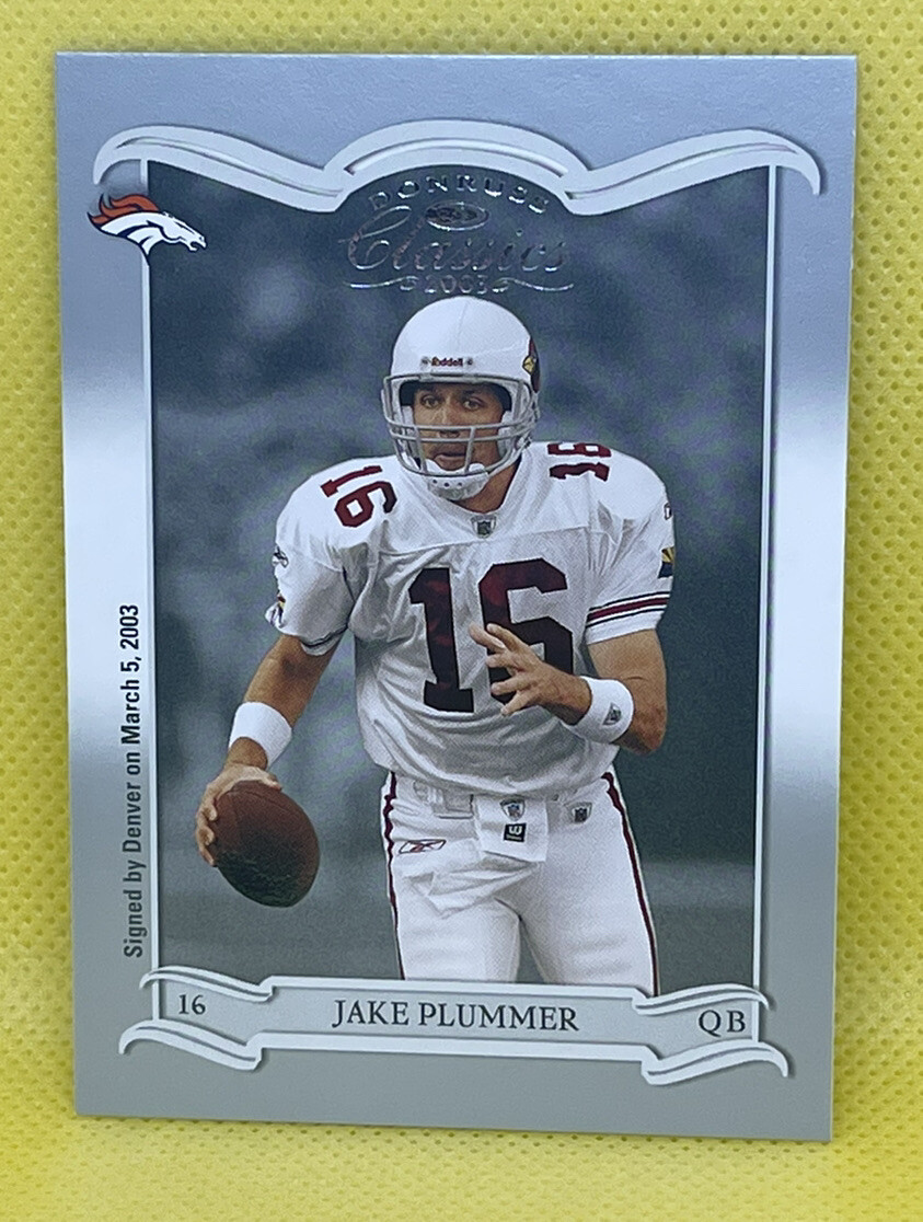 Jake Plummer 2003 Donruss Classics #1 Denver Broncos | eBay