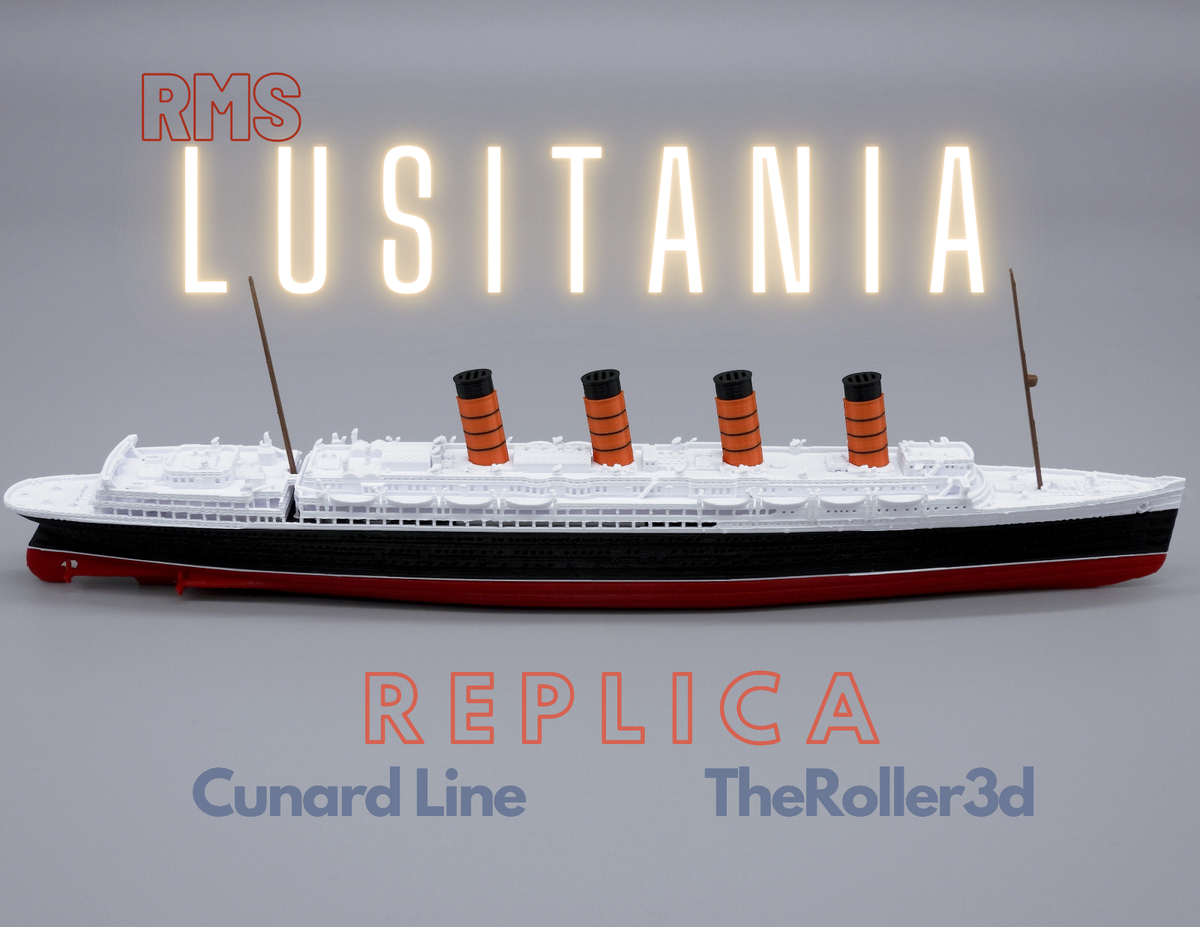 Modelo Rms Lusitania