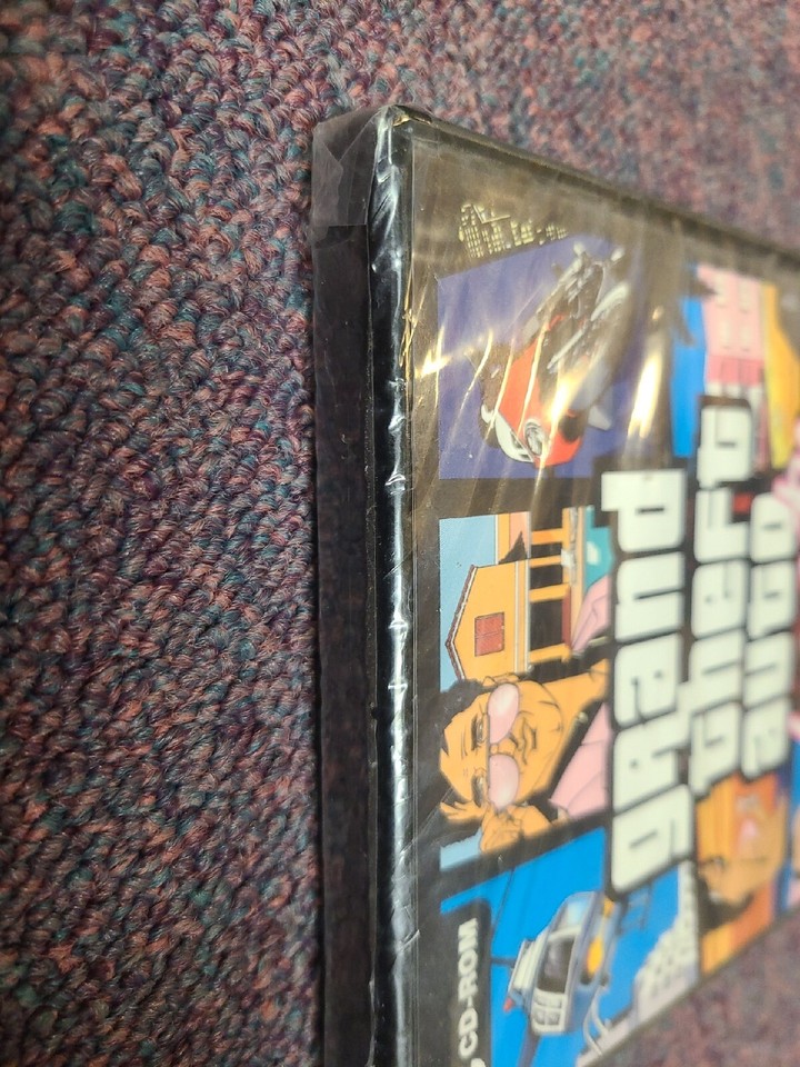 Grand Theft Auto Vice City (PC, 2003) PC PAL Pegi (Brand New & Factory ...