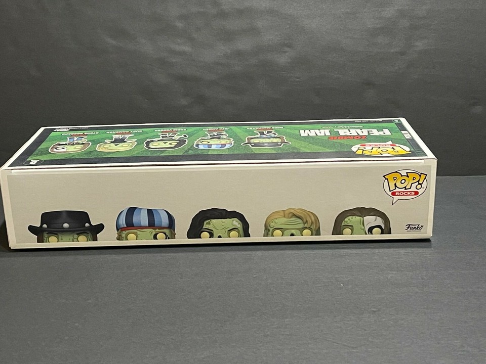 FUNKO POP! Rocks Zombie Pearl Jam GITD 5-Pack Exclusive Ten Club L.E ...
