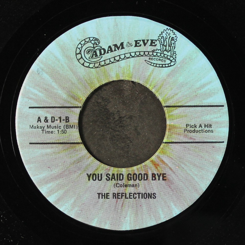 REFLECTIONS: helpless / you said good bye ADAM & EVE 7" Single 45 RPM ...