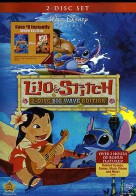 Lilo & Stitch (Two-Disc Big Wave Edition) - DVD - Very Good - Susan ...