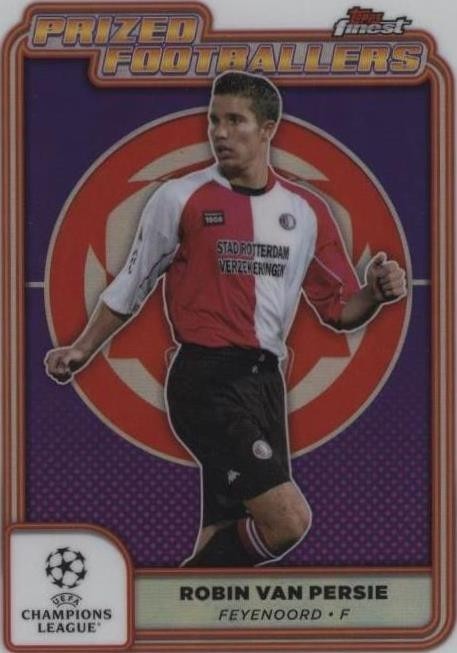 2024-25 Topps Finest Uefa Club Competitions - Prized Footballers Robin ...